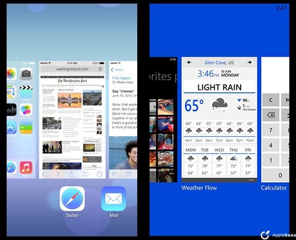 Comparativa entre iOS 7 y Windows Phone 8 ¿Cúal es mejor?
